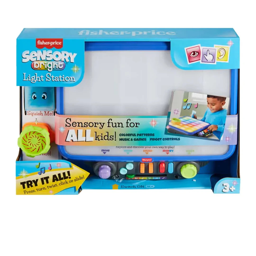 Fisher-Price Sensory Bright Light Station, Electronic Learning Activit ...