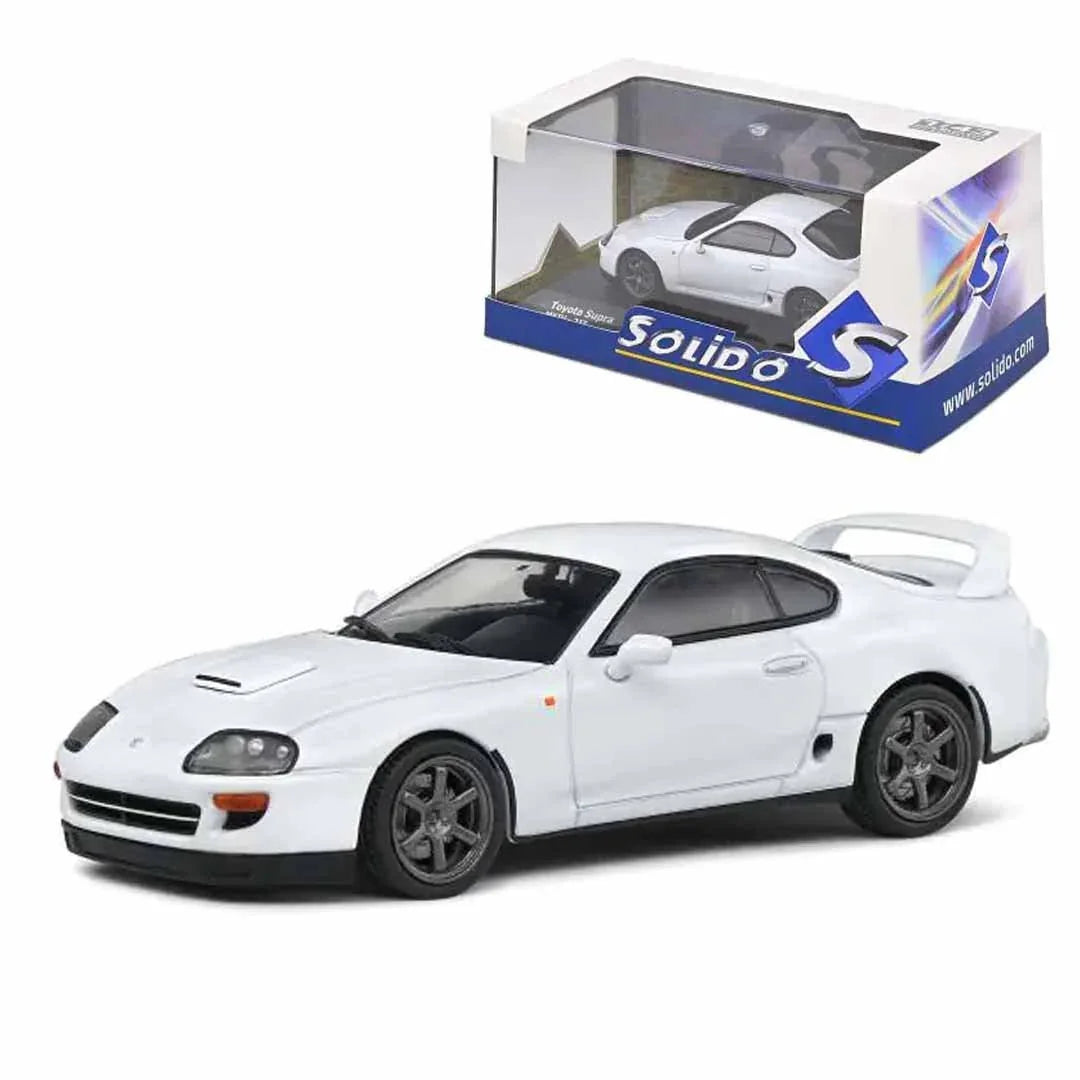 Solido S4314001 Toyota Supra Mk.4 JZA80 2001 - White – Jaiman Toys