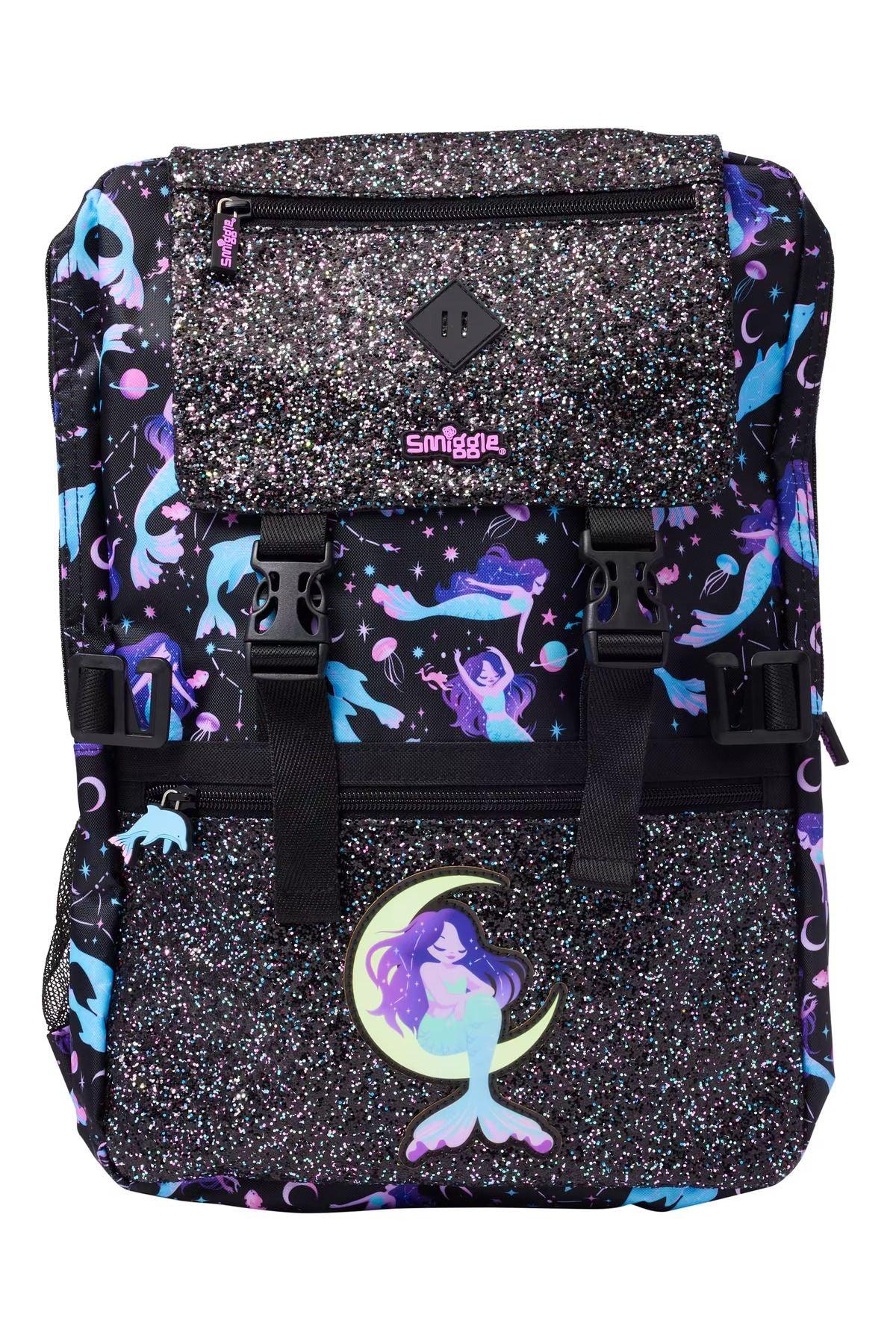 Smiggle School Bag : Mermaid Colorful & Stylish 18 Inch Backpack for K ...