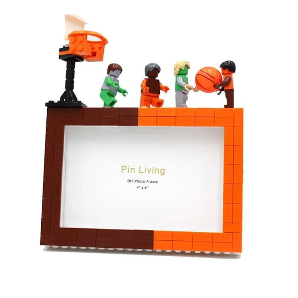 Building Blocks Photo Frame (4" x 6") with Figures and Blocks – Perfec ...
