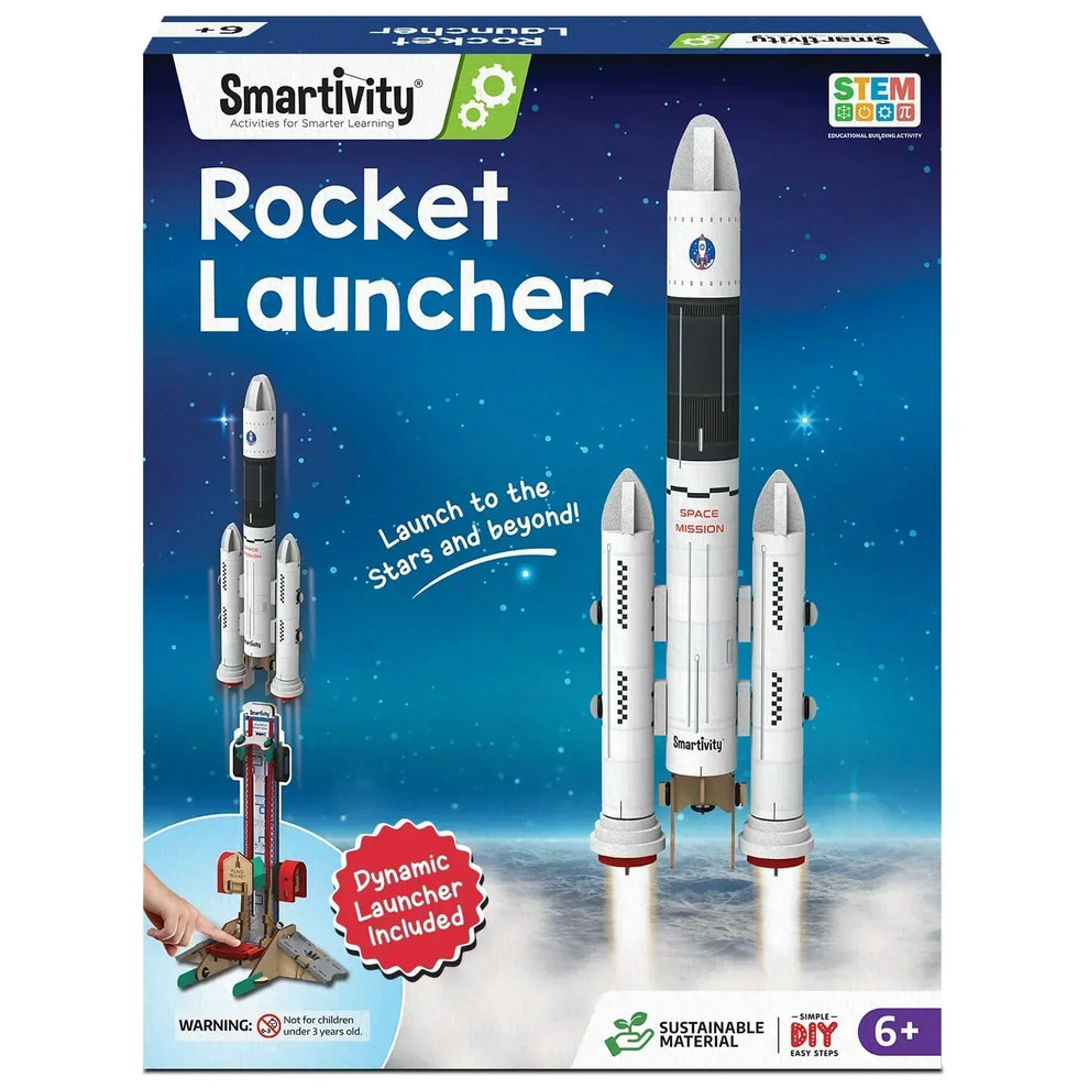 Smartivity DIY Rocket Launcher Kit for Kids 6–12 Years | Build-Your-Ow ...