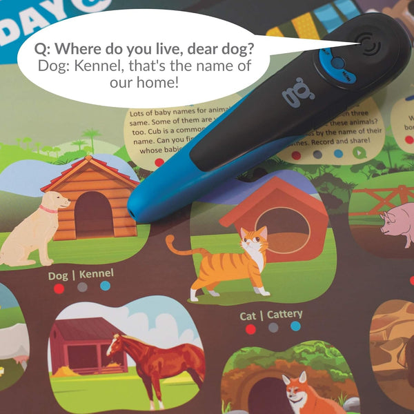 goDiscover Kinder Smart Interactive Learning Posters with Talking Pen ...