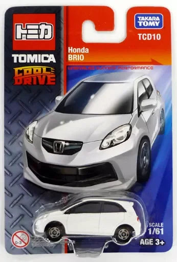 Honda Brio Tomica Cool Drive TAKARA TOMY Model Car 1/61 Scale (White ...