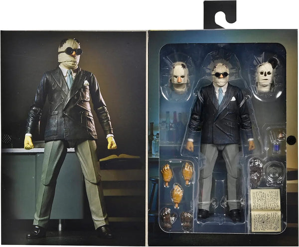 NECA 7" Ultimate Invisible Man Action Figure – Universal Monsters ...