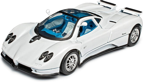 Motormax Pagani Zonda C12 Coupe White 1/18 Model Car with or without I ...
