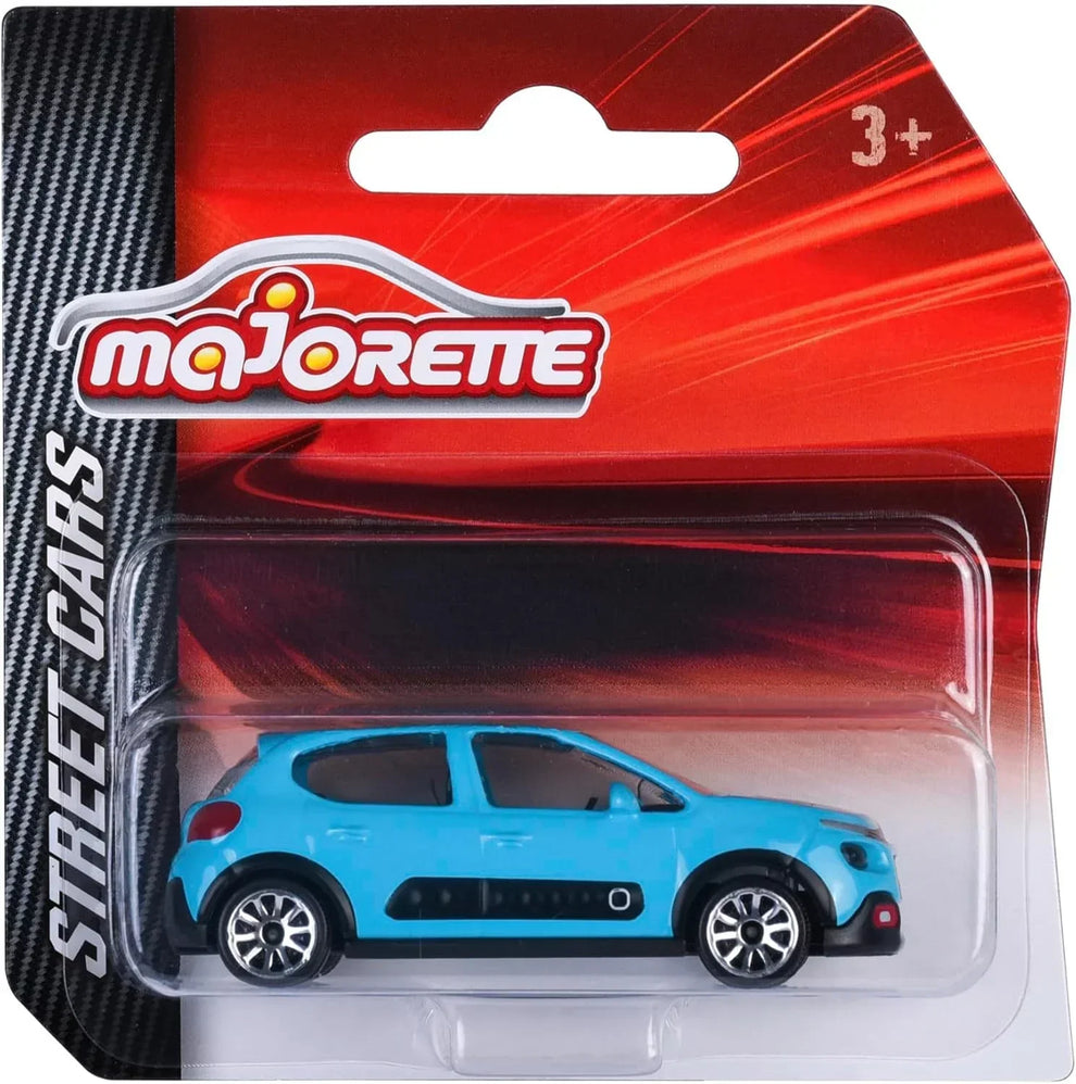 Majorette Street Cars Citroën C3 – Blue | 1:64 Die-Cast Model Car ...