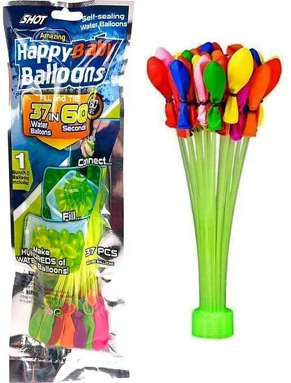 Happy Baby Water Balloons Holi for Kids Boys and Girls, Single Bunches ...