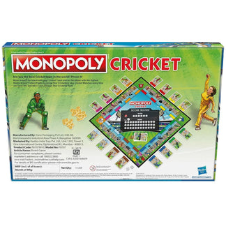 Monopoly Cricket Board Game | Cricket-Themed Monopoly Board Game for F ...