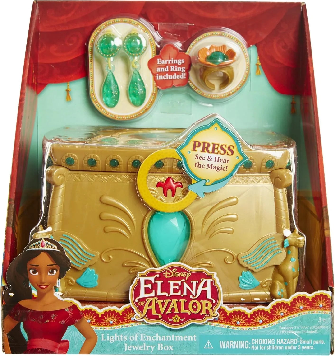 Disney Elena Of Avalor Light Of Enchantment Jewelry Box – Jaiman Toys