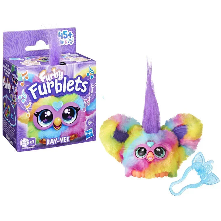 "Furby Furblets Ray-Vee: Interactive Plush & Pet Toy Magic!" – Jaiman Toys