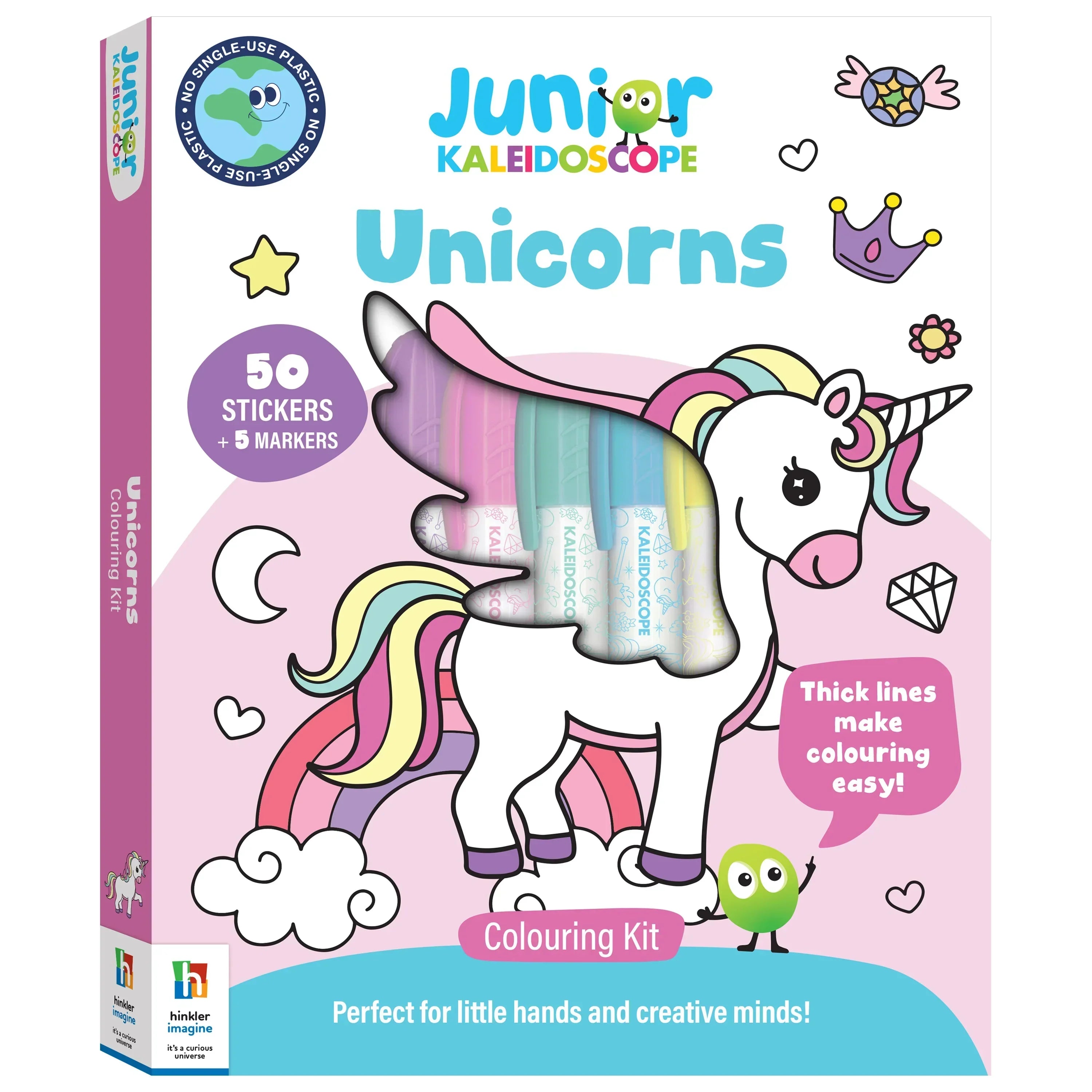 Junior Kaleidoscope Unicorns Colouring Kit – Jaiman Toys