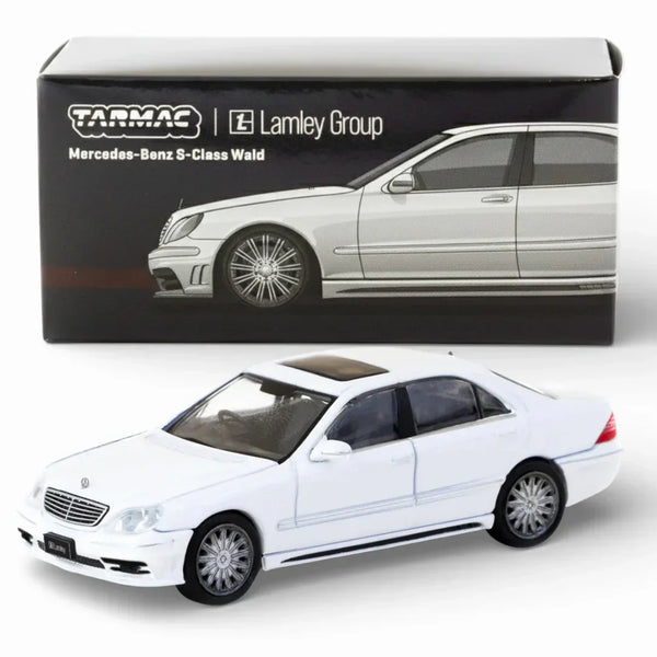 Tarmac Works Global64 1:64 Mercedes-Benz S-Class Wald Alabaster White ...