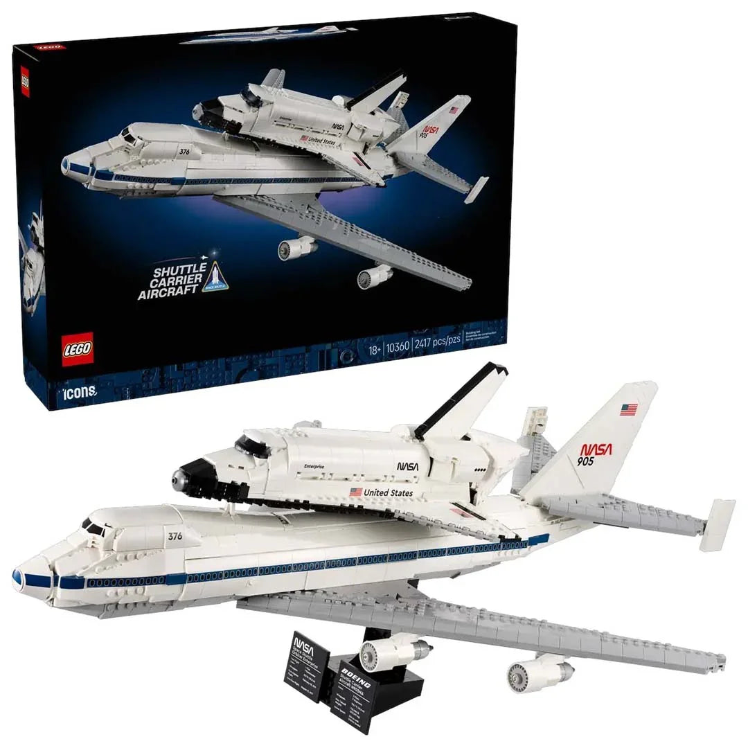 LEGO 10360 Shuttle Carrier Aircraft – Iconic NASA Boeing 747 & Space ...