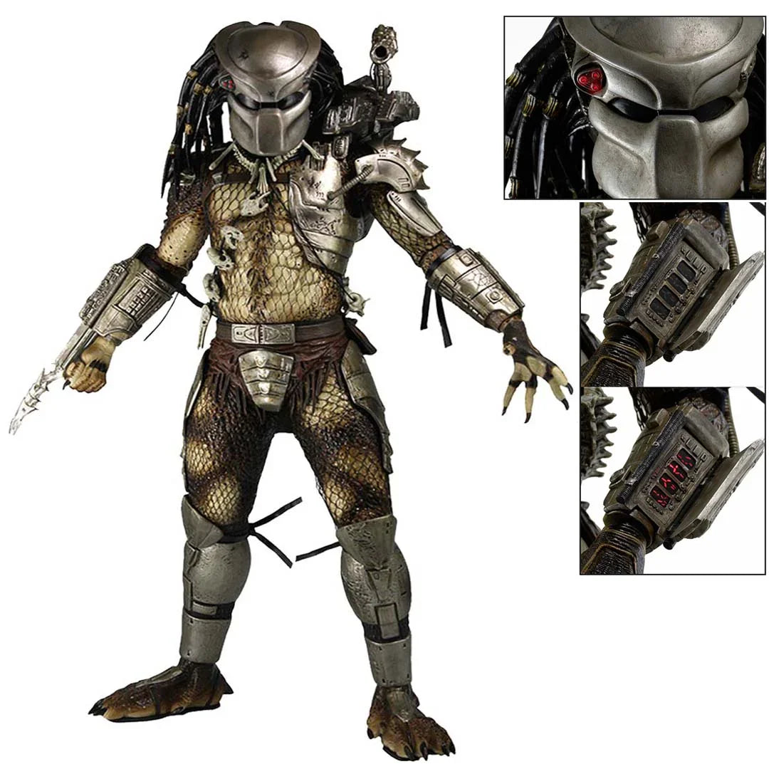 NECA – Predator (1987) – Jungle Hunter 1/4 Scale Action Figure with LED ...