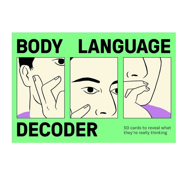 Body Language Decoder: 50 Cards to Understand Hidden Signals – Laurenc ...