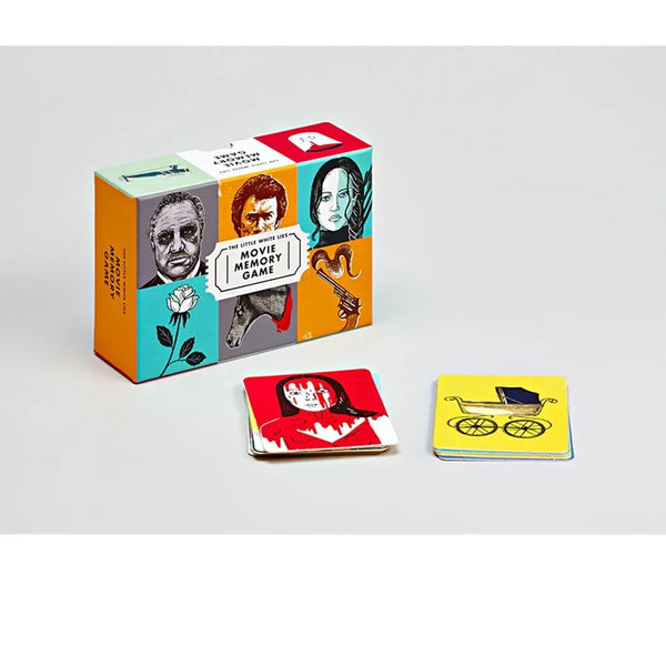 The Little White Lies Movie Memory Game – Match Iconic Films – Jaiman Toys