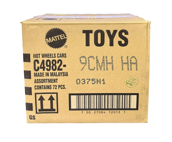 Hot Wheels 2025 Factory-Sealed Case H (9CMH HA) – 72 Die-Cast Cars by ...
