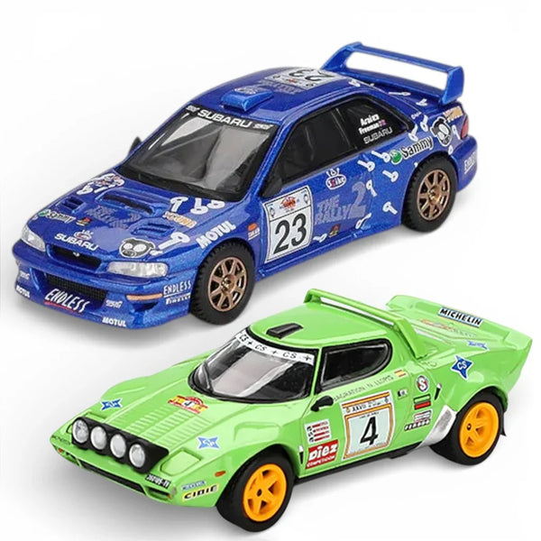 Mini GT 1:64 Diecast Model Car Duo Set | Subaru Impreza WRC99 #23 Acro ...