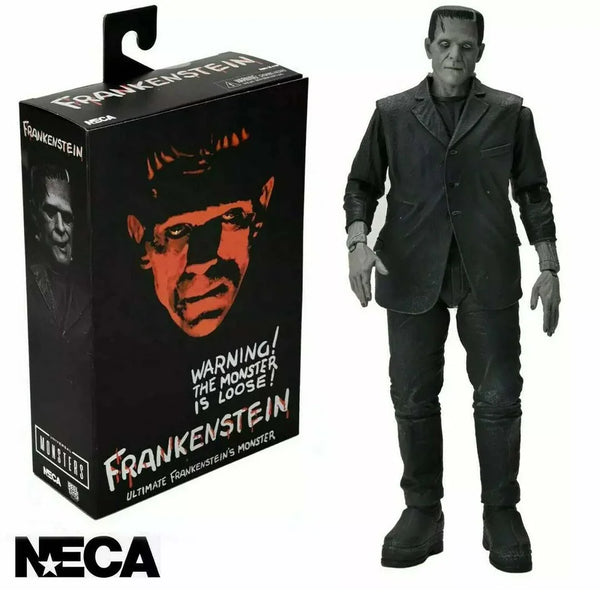 NECA Ultimate Frankenstein 7” Black & White Figure – Universal Monsters ...
