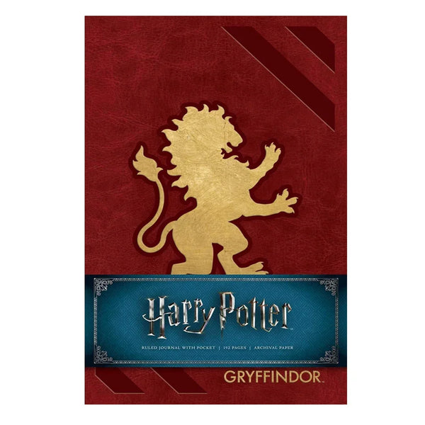Harry Potter Gryffindor Hardcover Ruled Journal – Premium Collectible ...