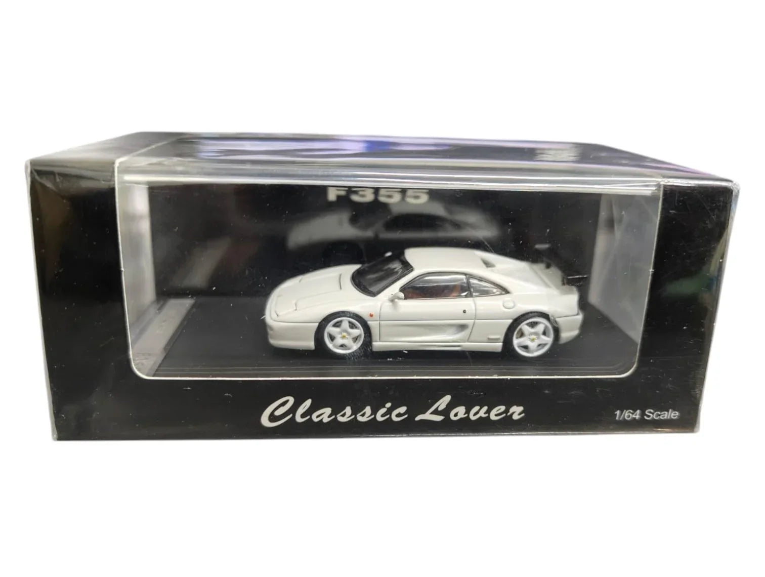 Classic Lover F355 White 1:64 Scale Diecast Car Model – Collector’s ...