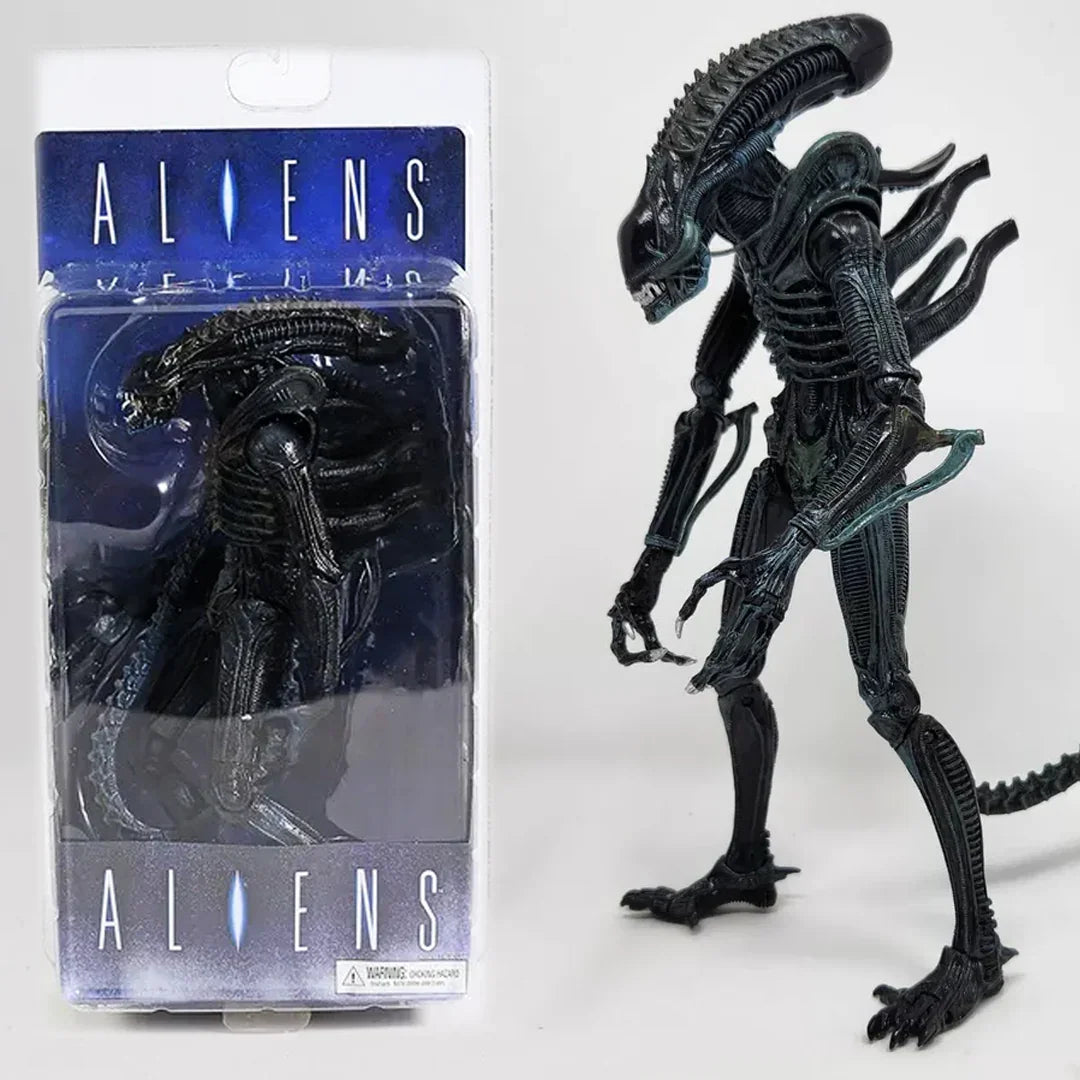 NECA XENOMORPH BLUE ALIEN FULLY ARTICULATED ACTION FIGURE WITH BENDABLE ...