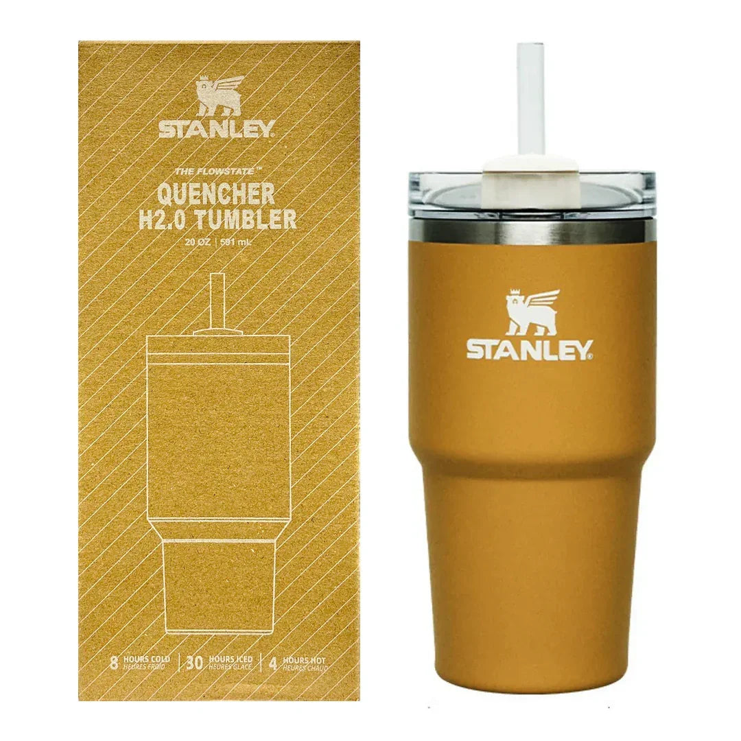 Stanley The Quencher H2.0 FlowState Tumbler 20 OZ | 590 ML (Brown ...