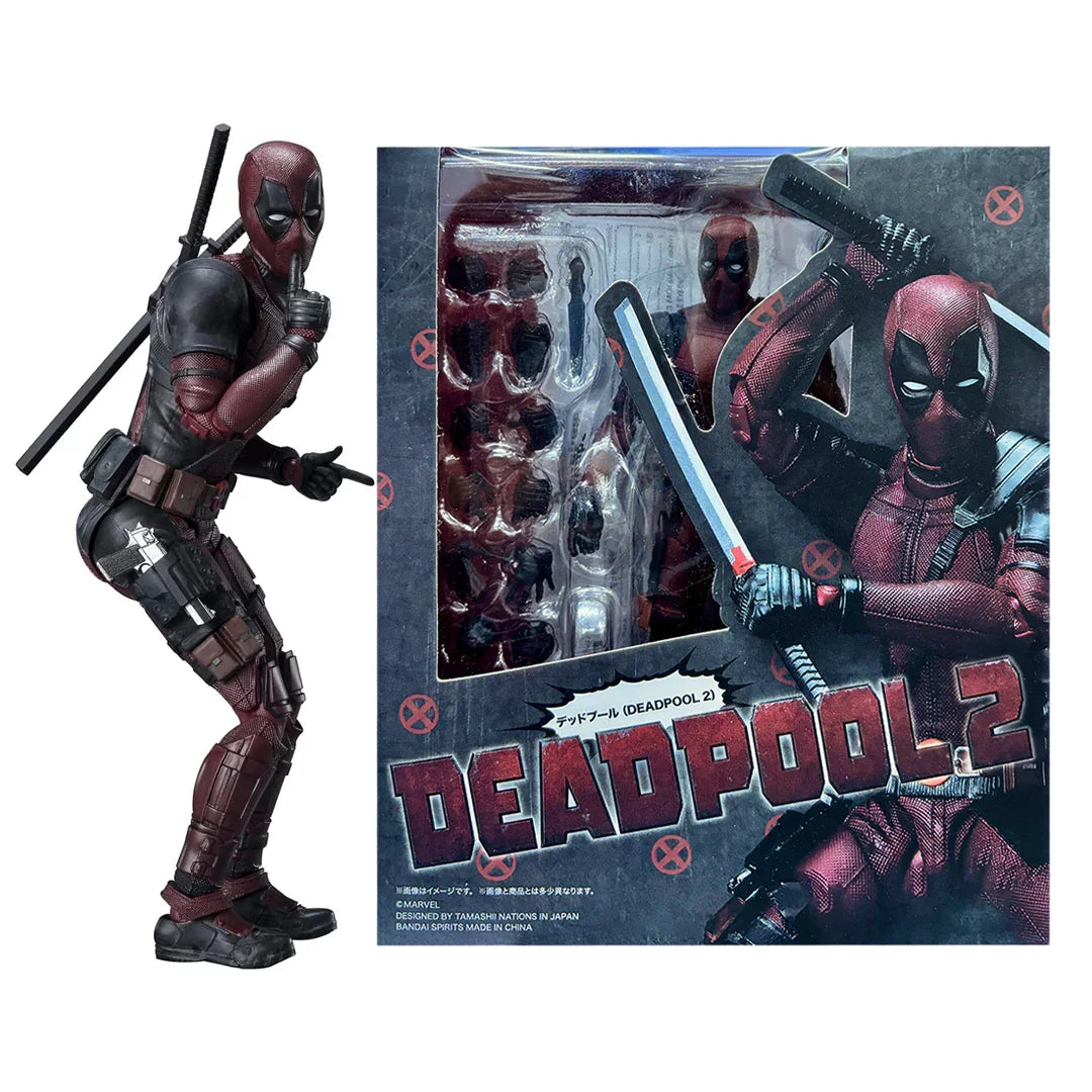 Tamashii Nations - Deadpool 2 Action Figure - Bandai Spirits Action ...