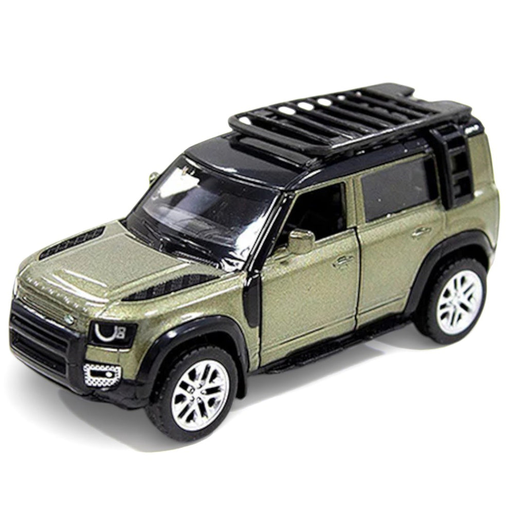 MSZ 1:32 Die-Cast Model Car – Metallic Olive Green Pull Back with Open ...