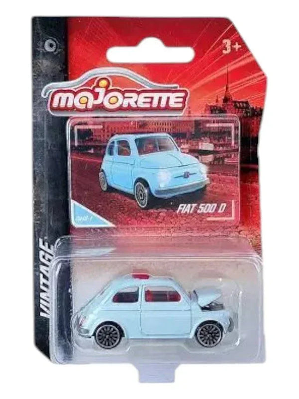 Majorette Street Car Majorette Fiat 500 D-Light Blue – Jaiman Toys