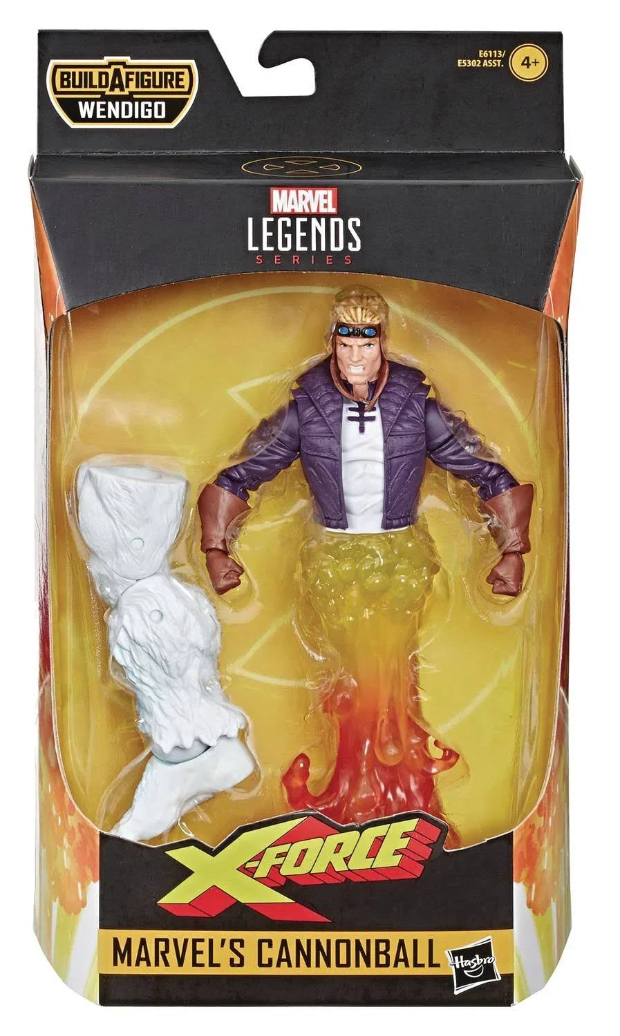 Marvel Legends Wendigo Series X-Force Cannonball Figure – Jaiman Toys