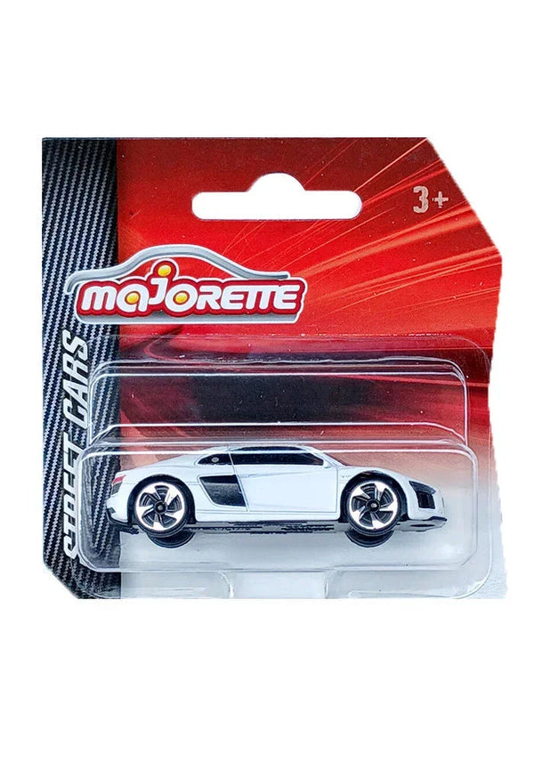 Majorette Street Car Audi R8 Die-Cast Car (White) – Jaiman Toys