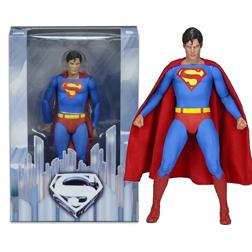 NECA Superman Christopher Reeve 18 CM Action Figure/Collectible Statue ...