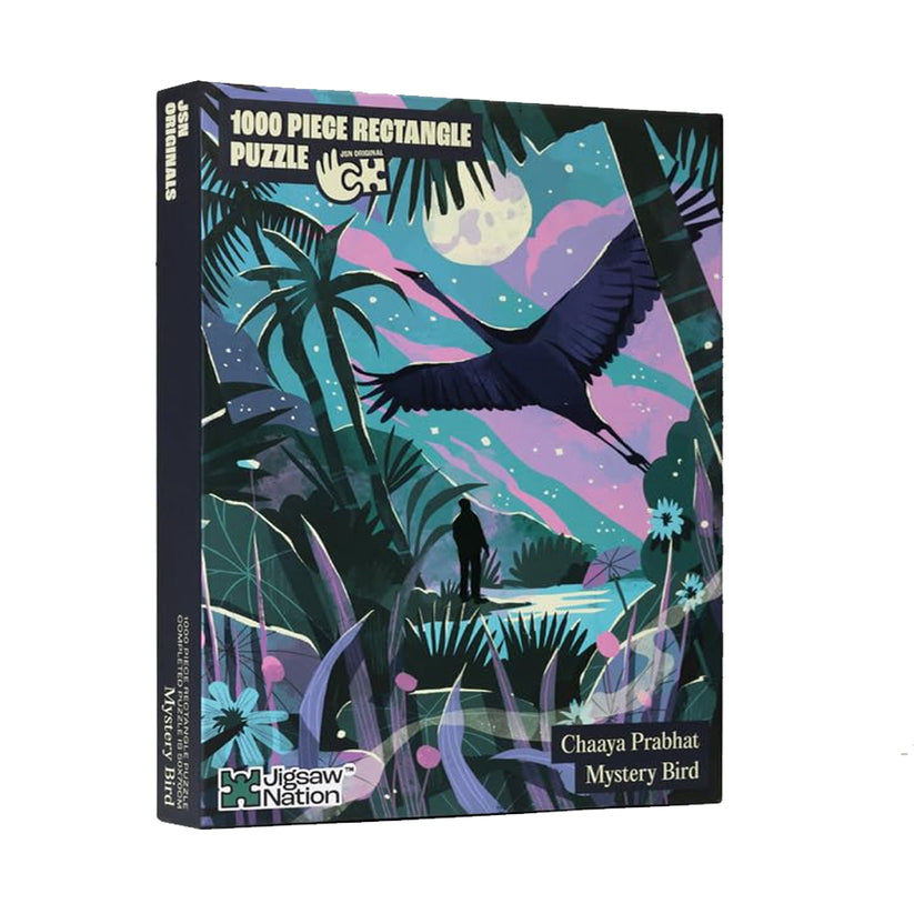 1000-Piece Jigsaw Puzzle – Mystery Bird Theme by Chaaya Prabhat | Fun ...