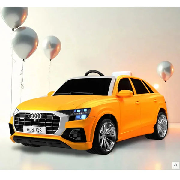 EMotorad Formula Fun AUDI Q8 Toy Car – Yellow Remote Control Racing Mo ...