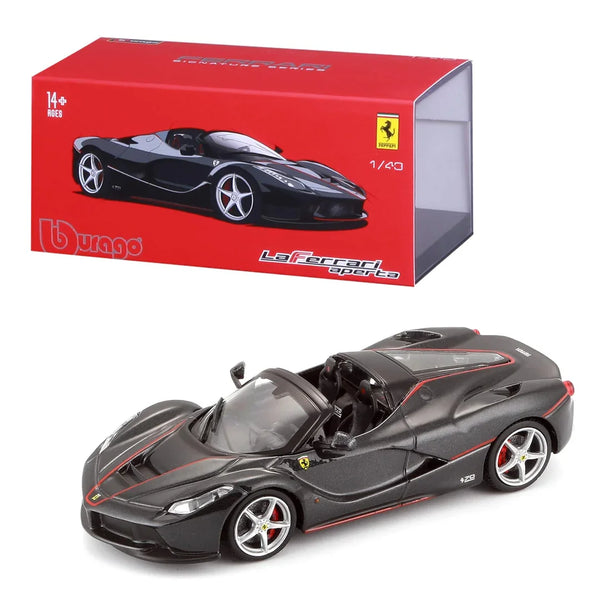 Bburago 1:43 LaFerrari Aperta Signature Series Model (Black) – Jaiman Toys
